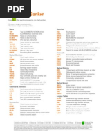 Bloomberg Commands Cheat Sheet | PDF | Futures Contract | Yield Curve