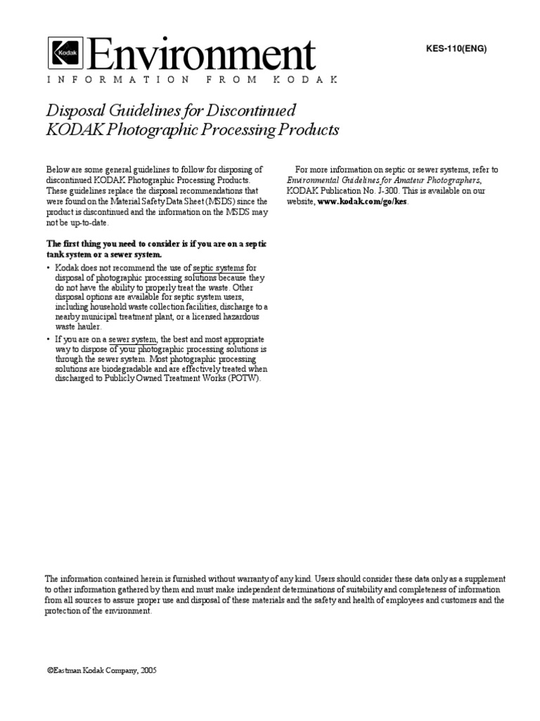 Guide Lines For Discontinued Products | PDF | Waste | Pollution