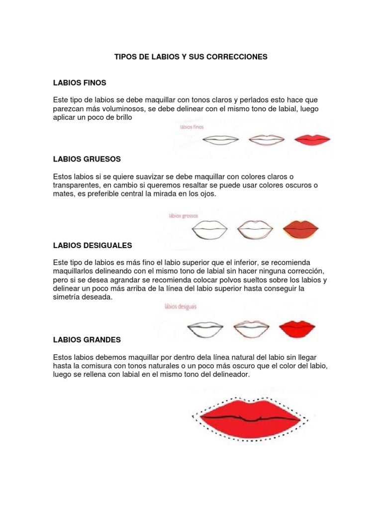 Tipos de Labios 22222 | PDF