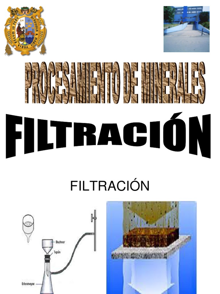 Filtración | Filtración | Ingeniería Química