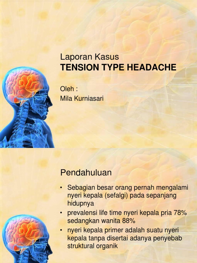 Lapsus TTH | PDF | Kesehatan Holistik
