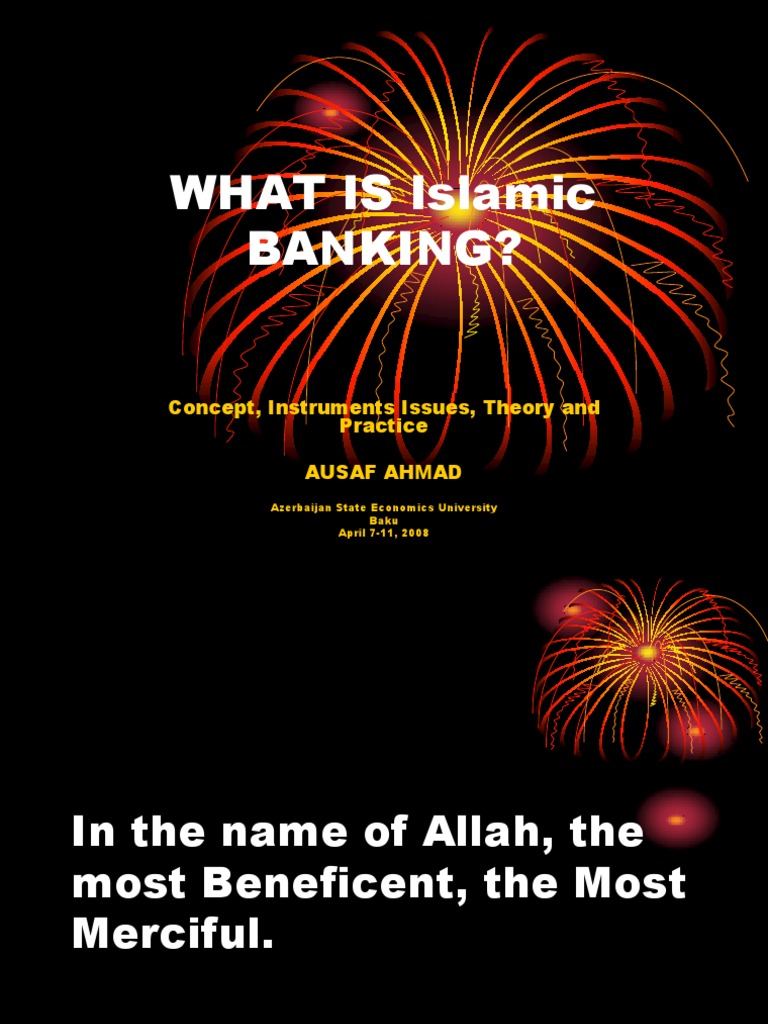 What Islamic Banking | PDF