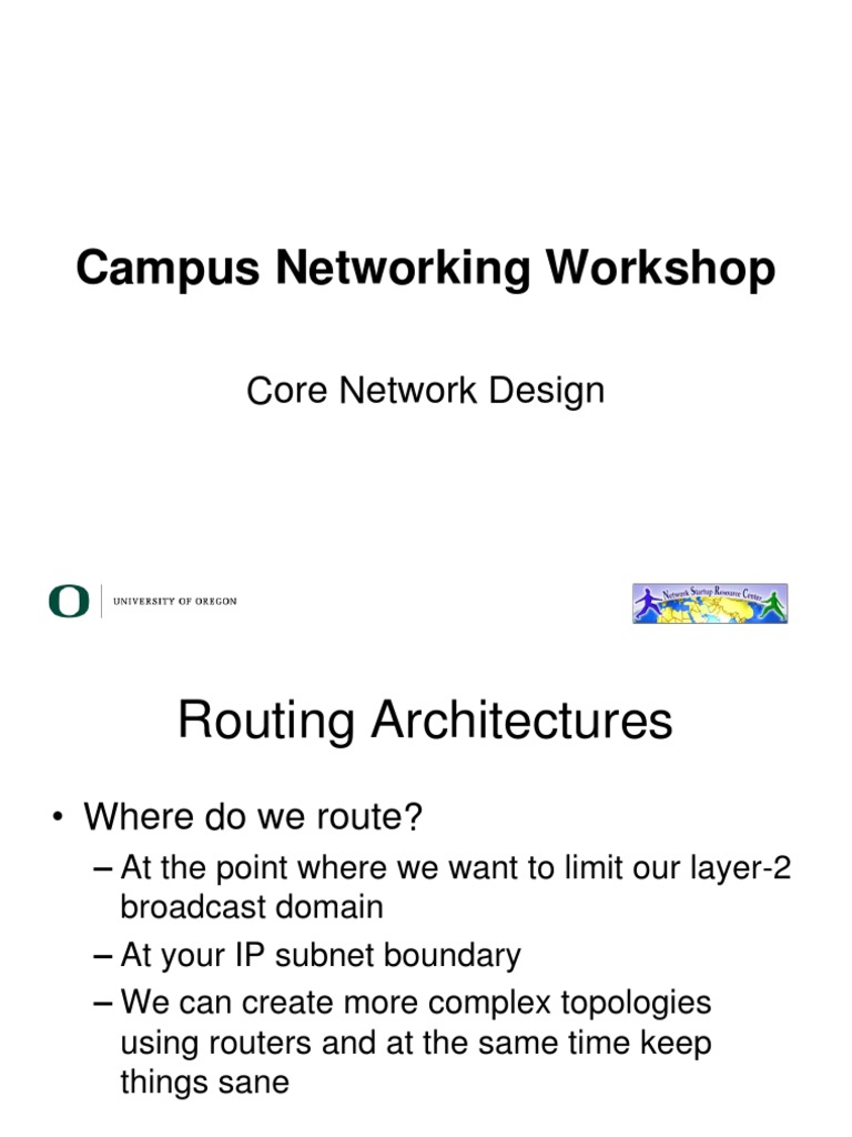 Core Network Design Strategies | PDF