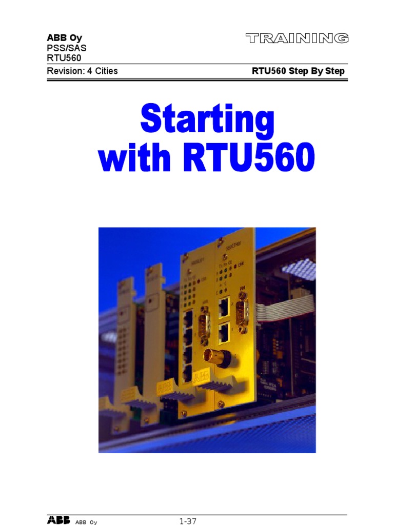 05.RTU560 Step by Step | PDF | Filename | Computer File
