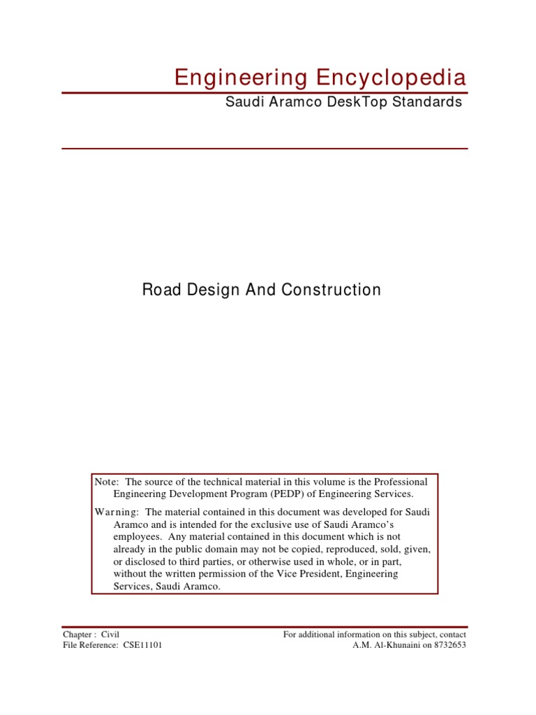 Road Design & Construction | PDF | Road Surface | Road