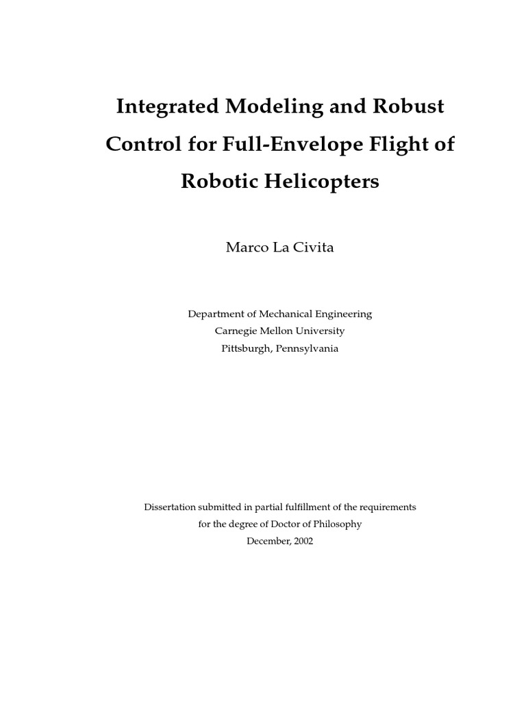 Integrated Modeling and Robust Control | PDF | Control Theory ...