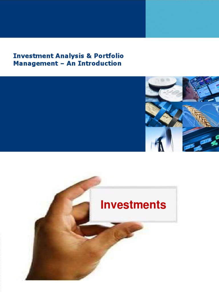 Chapter 1 IAPM-Introduction | PDF | Investing | Risk