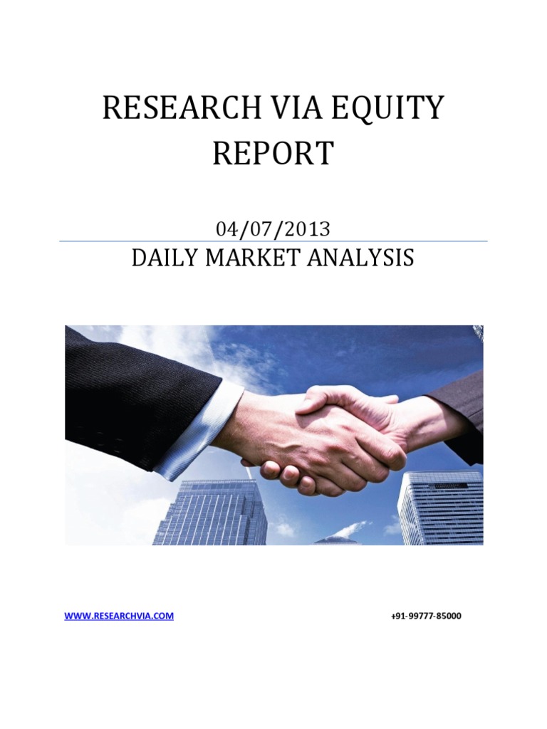 Equity Report | PDF | Futures Contract | Option (Finance)