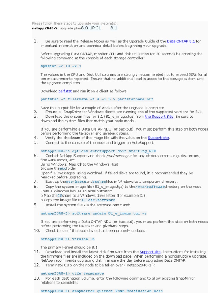 Please Follow These Steps To Upgrade Your System | PDF | Command Line Interface | Computer File