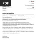 Unifi Termination Letter | PDF