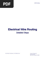 NX CAD and Electrical Routing Training Contents | PDF | Electrical ...