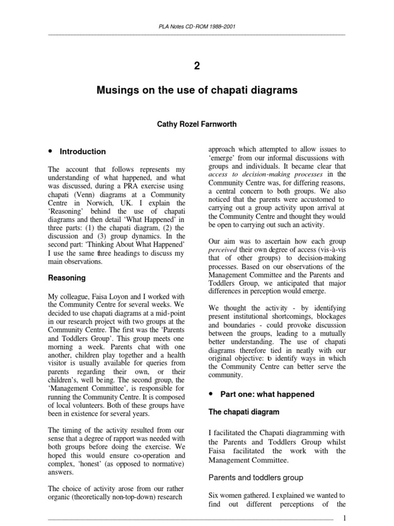 Plan - 03102 Chapati Diagram | PDF | Reality | Gender