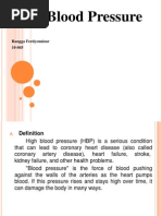 Hypertension Concept Map | PDF