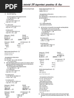 Eamcet Maths Short Cut Formulas | PDF