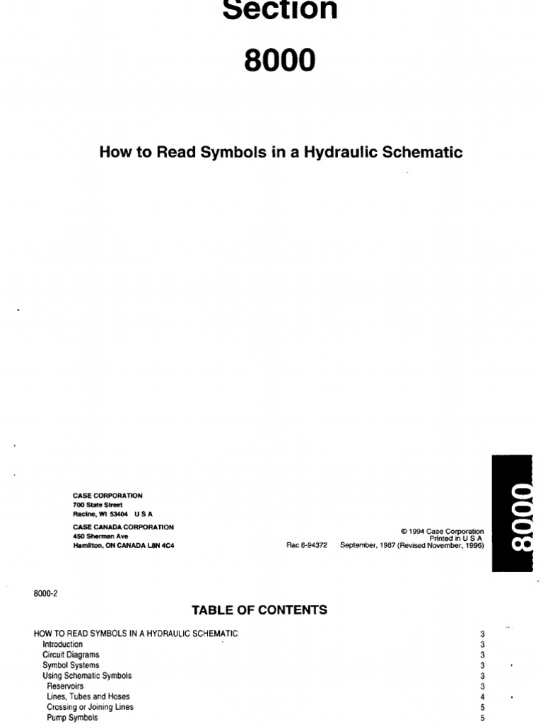 How To Read Hydraulic Symbols | PDF