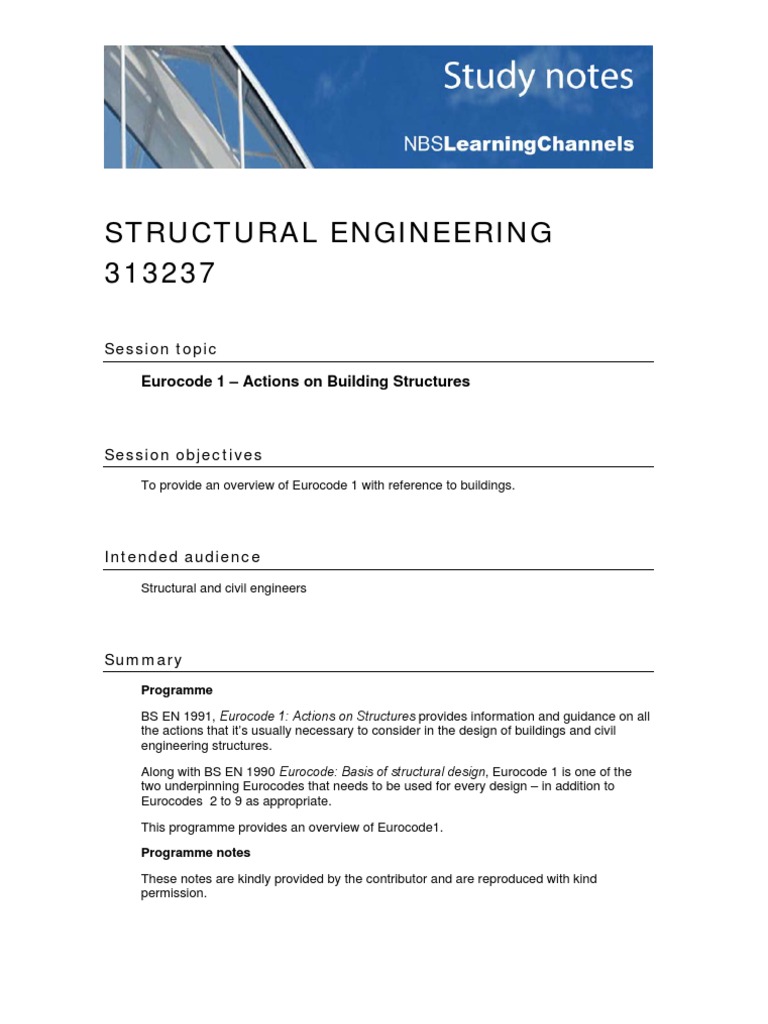 Structural Engineering | PDF | Snow | Applied And Interdisciplinary Physics
