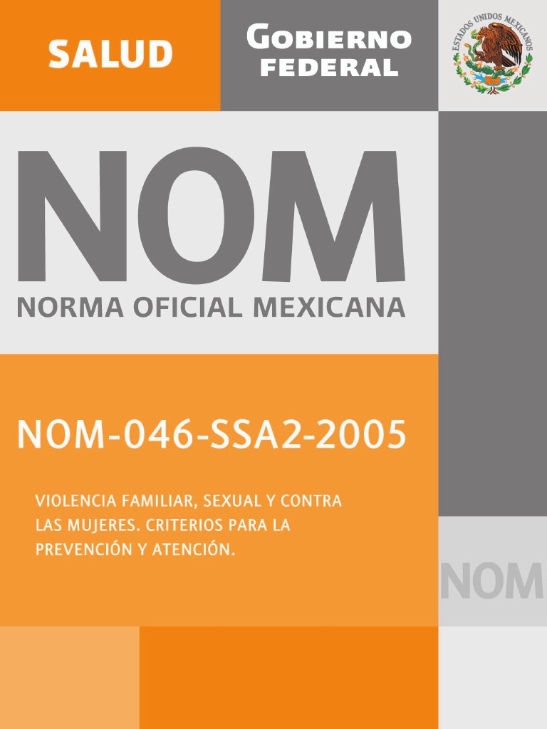 Norma 046 Ssa2 2005 | PDF | Violencia doméstica | Abuso infantil