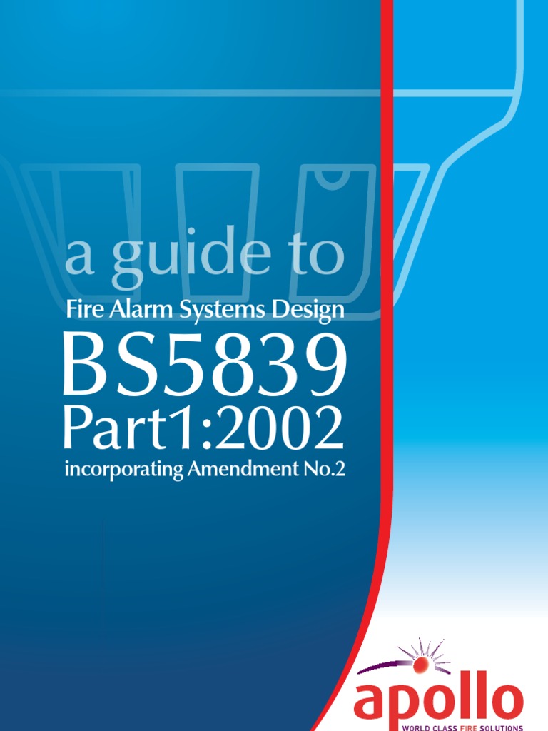 A Guide To Fire Alarm System Design BS 5839 Part 1 2002 | PDF | Cable ...