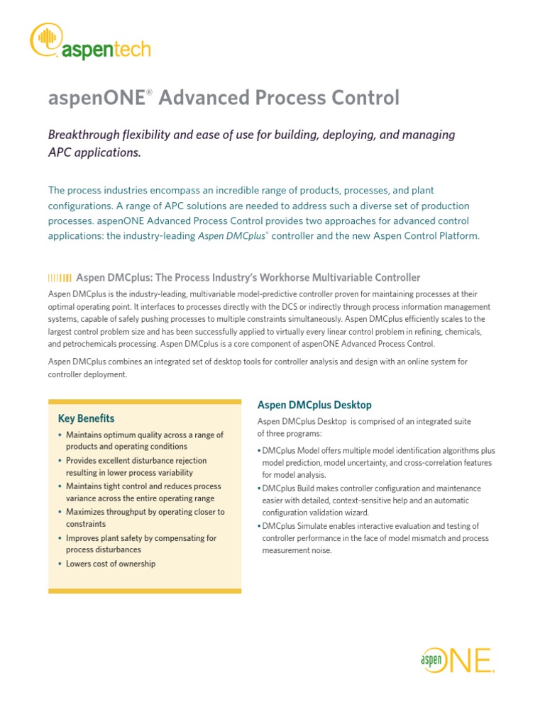 1732 15 Aspen APC Web | PDF | Simulation | Automation