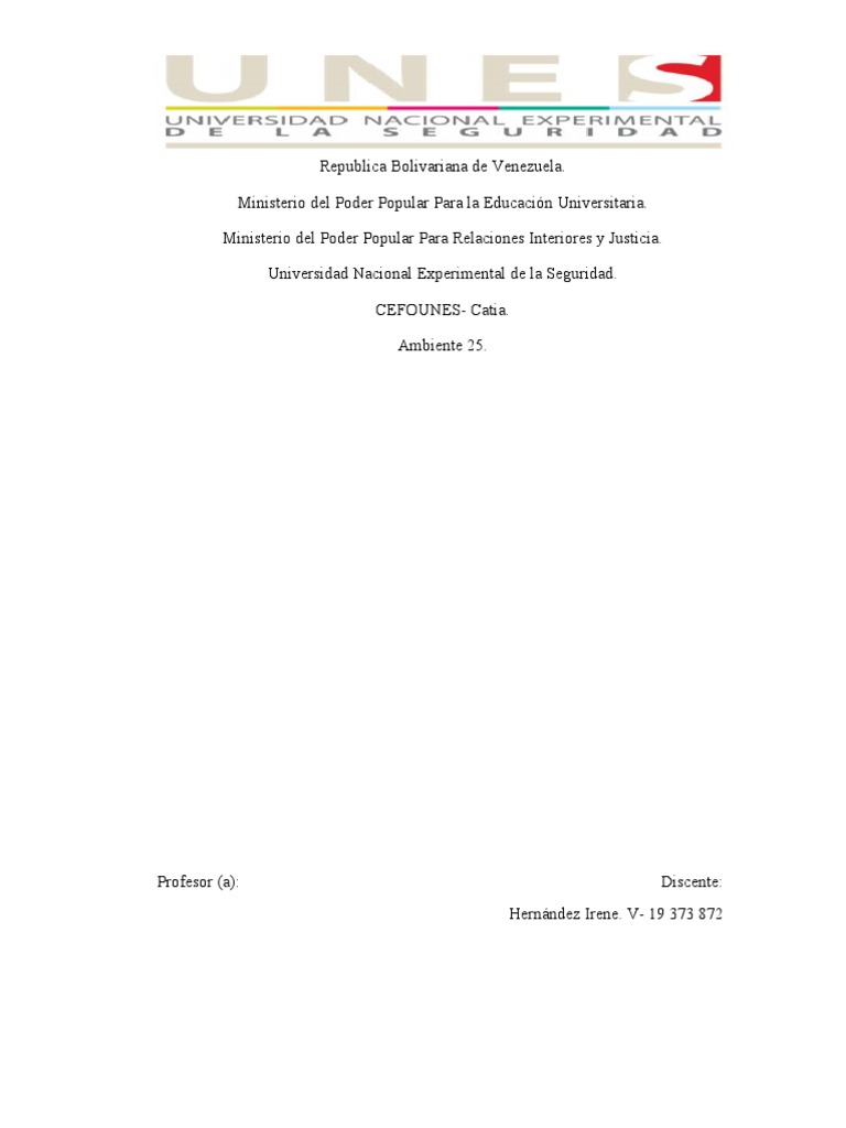 Portada de Trabajo para la UNES | PDF | Salud y bienestar