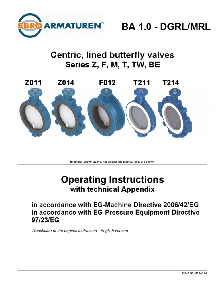 Ebro | PDF | Valve | Actuator