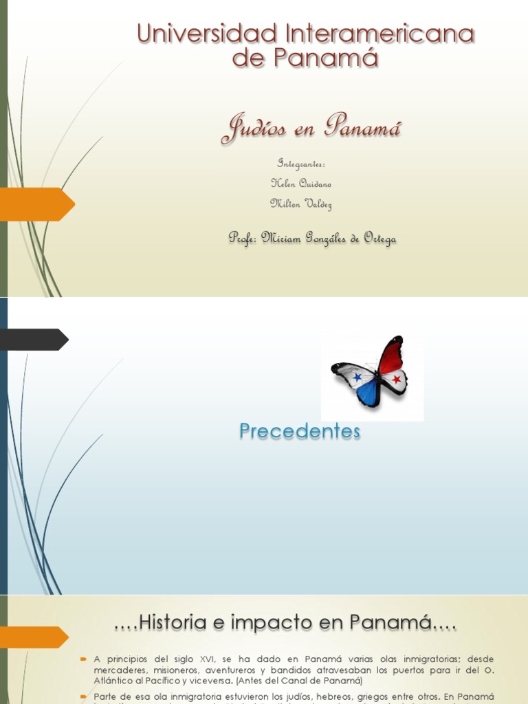 Judíos en Panamá | PDF | Judios | Grupos etnoreligiosos