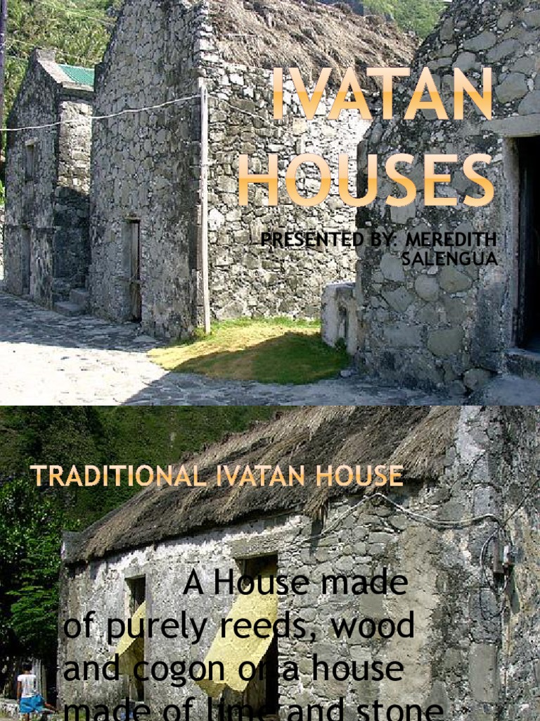 Ivatan House Plan