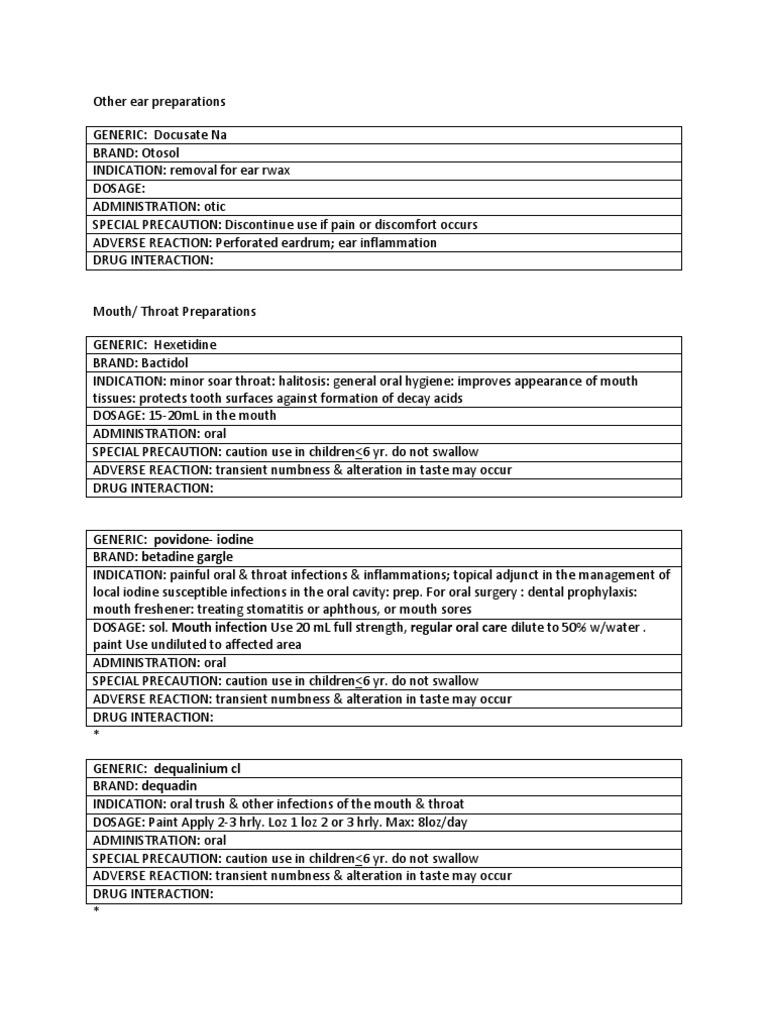 Mims | PDF | Oral Hygiene | Health Sciences
