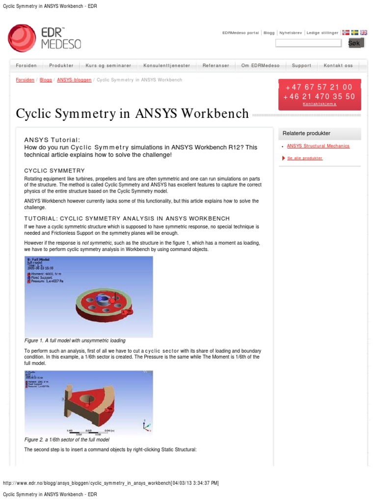 Cyclic Symmetry | PDF