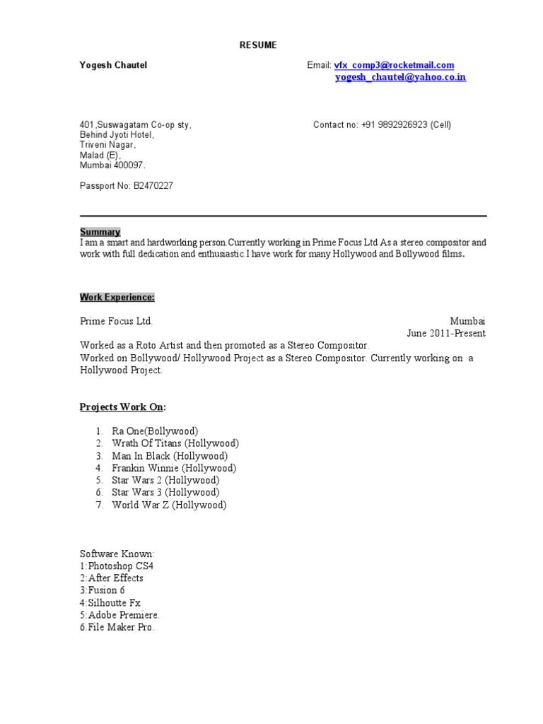 Yogesh Resume | Download Free PDF | Technical Support | Windows Vista