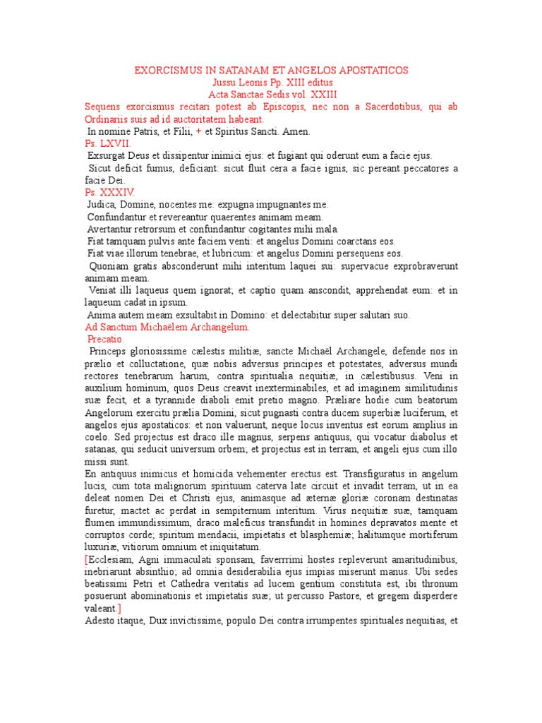 Exorcism Rituals | PDF