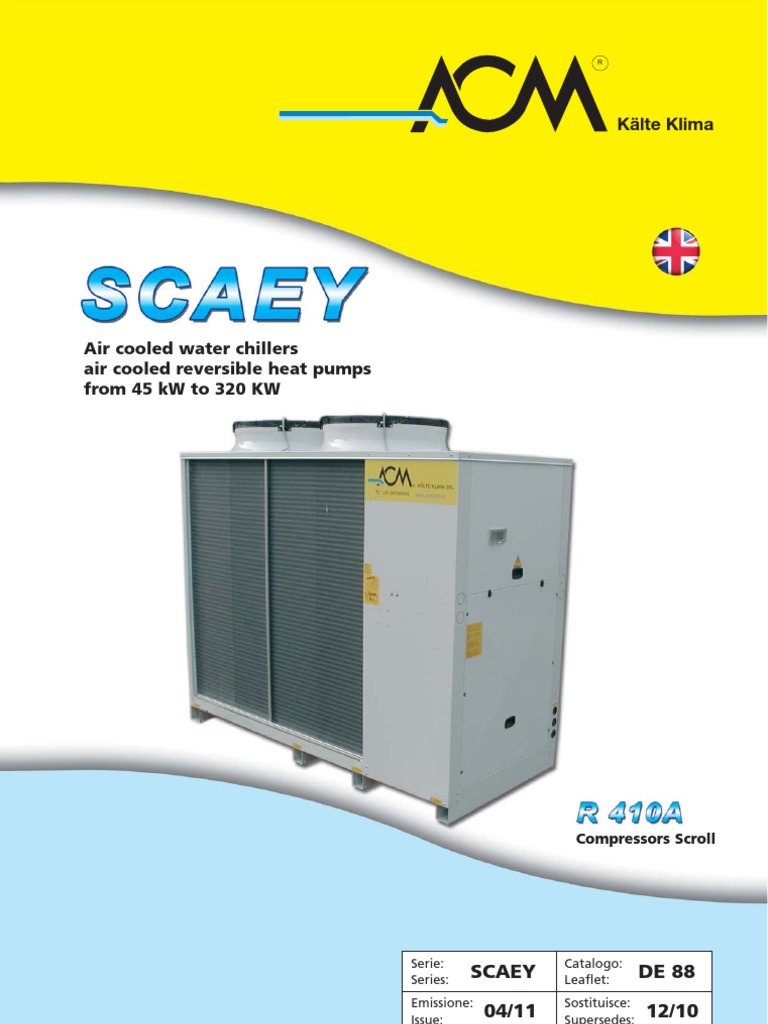 SCAEY | PDF | Air Conditioning | Heat Pump