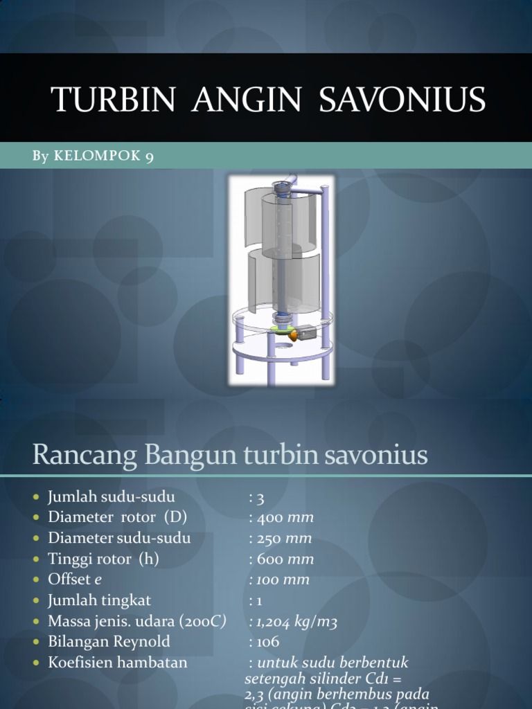 Turbine Savonius | PDF