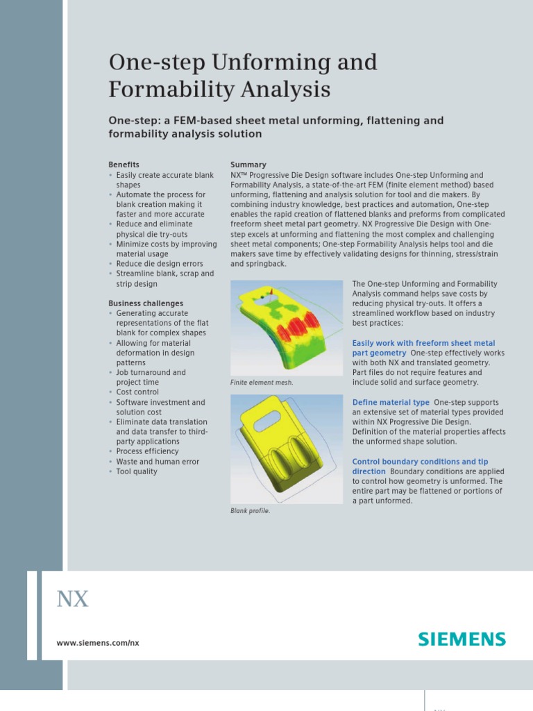 ONE STEP Forming | PDF