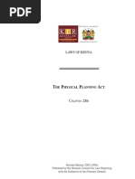 Physical and Land Use Planning Act 2019 | PDF | Committee | Sustainability
