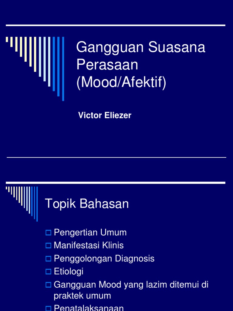 Gangguan Suasana Perasaan (Mood) Eeeeeeeeee | PDF | Pengembangan Diri | Sains & Matematika
