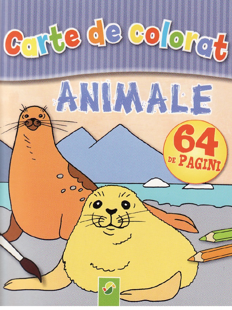 Carte de Colorat - Animale | PDF