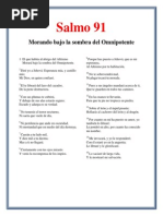 Salmo 91 para Imprimir | PDF