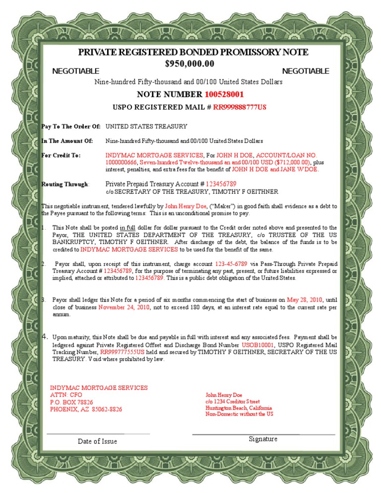 Promissory Note | PDF | Law