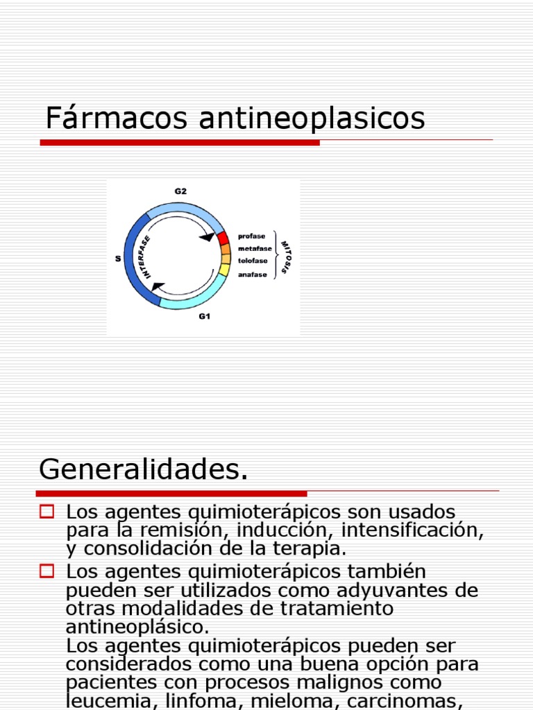 Farmacos Antineoplasicos | PDF | Quimioterapia | Bioquímica