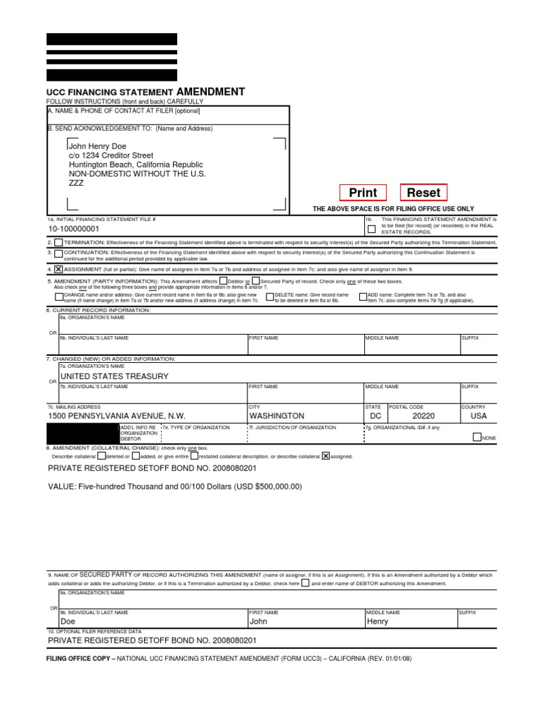 2-Assign Interest in Instrument | PDF | Security Interest | Address ...