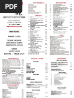 Nuri Sushi Menu Cape Town | PDF | Sushi | Japanese Cuisine