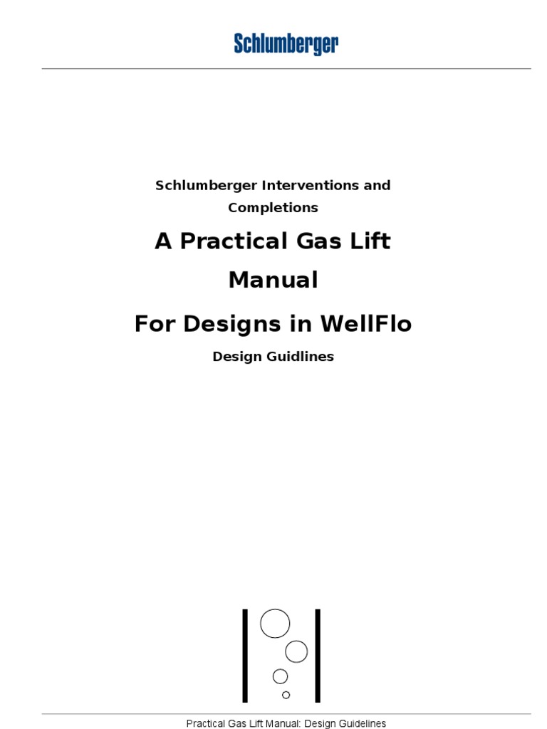 Gas Lift Design Guidelines in WellFlo | PDF | Casing (Borehole ...