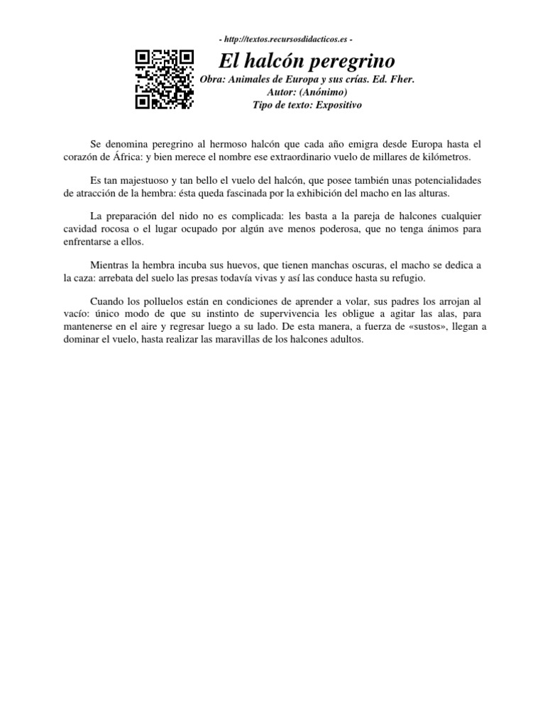 12 El Halcón Peregrino | PDF
