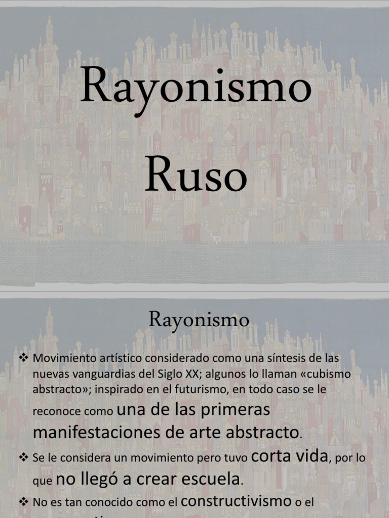 Rayonismo | Descargar gratis PDF | Arte abstracto | Cubismo