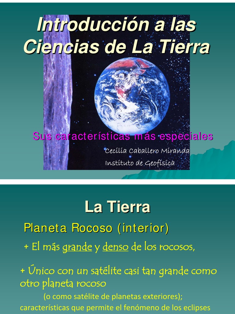 Introduccion A Las Ciencias de La Tierra PDF | PDF | Tierra | Dom