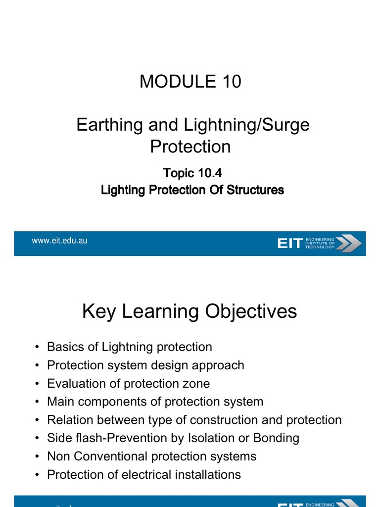 Lightning Protection Design and Components | PDF | Electrical ...