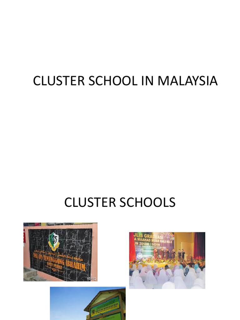 Cluster School in Malaysia | PDF | Teachers | Malaysia