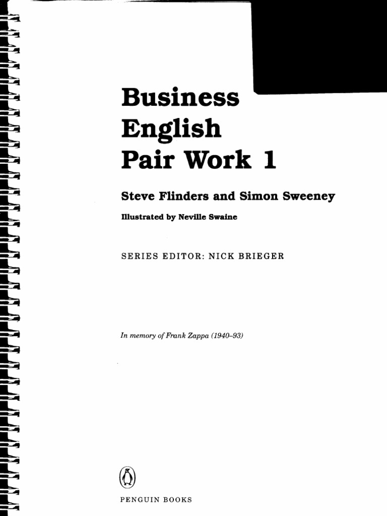 English Pair Work | PDF