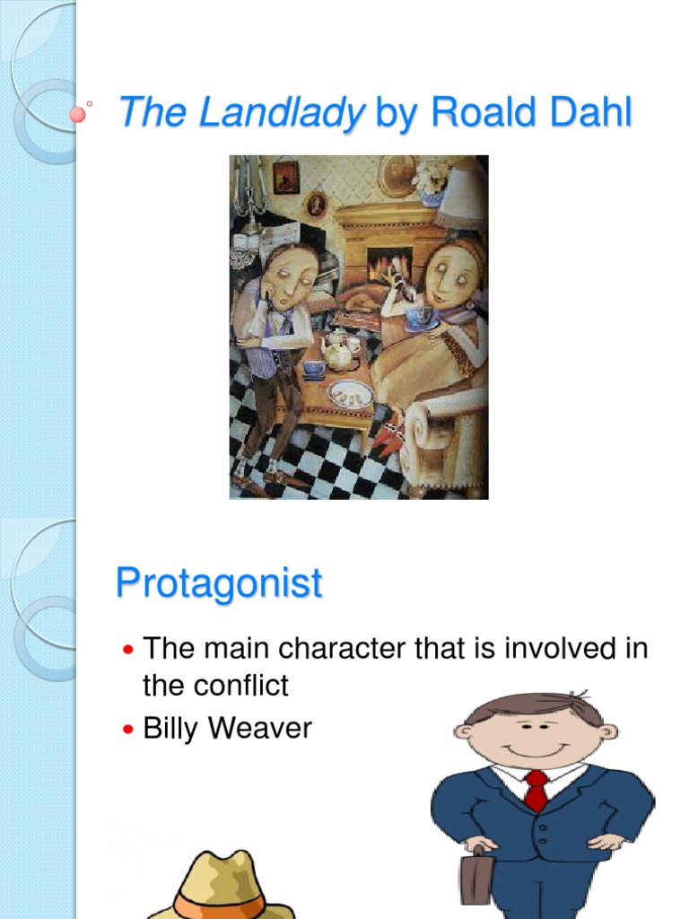 Characters in Roald Dahl's The Landlady | PDF | Narration | Irony